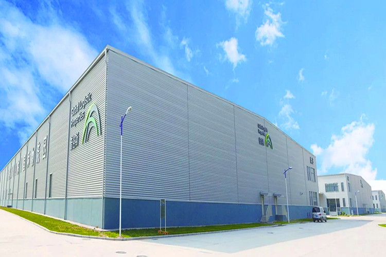 Prefabricated Warehouse Steel Structure For Logistics Park Solution ...