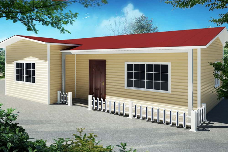 Prefabricated House With Light Steel Structure Design - Buy ...