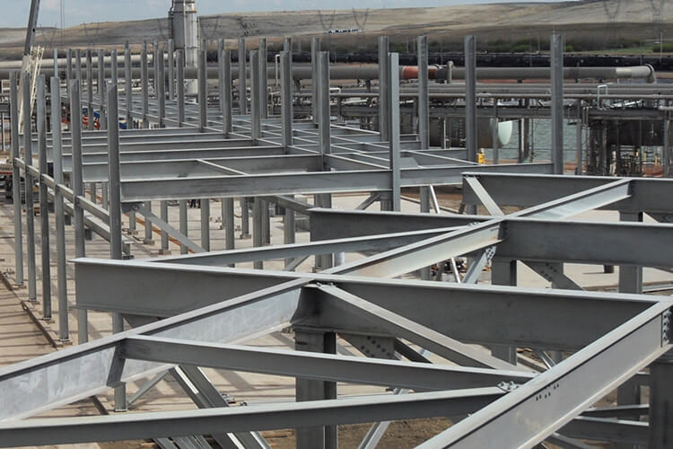 Pipe Rack Structural Steel For Facility and Equipment Support - Buy ...
