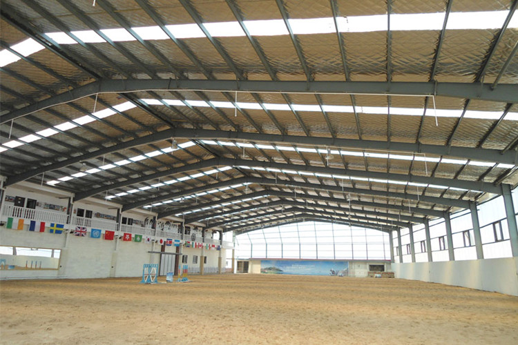 Prefabricated Metal Structures For Indoor Horse Riding Arena - Buy ...